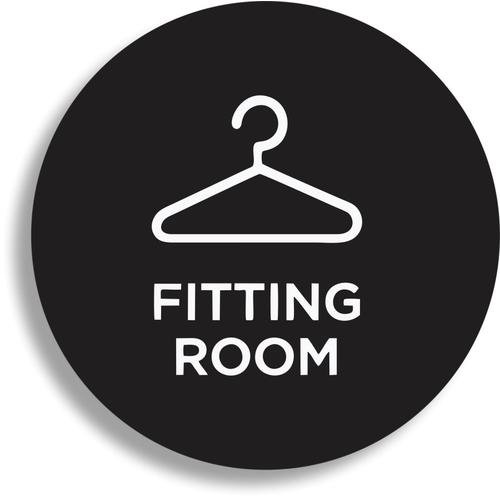 Jual Papan tanda sign board Bulat Fitting Room - Kab. Bekasi - mey ...