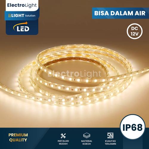 Promo Lampu strip LED under water IP68 DC 12V 5 meter selang dekorasi dalam kolam masuk dalam ...