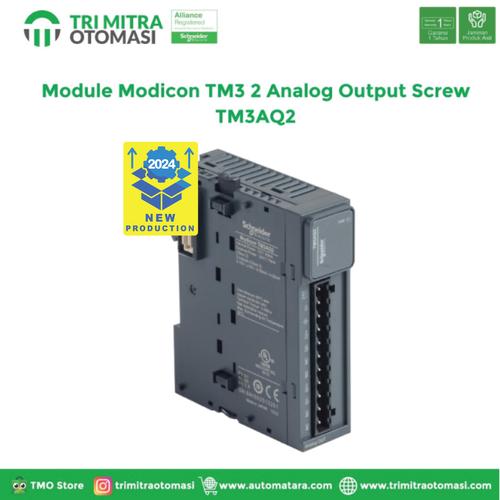Promo Schneider Module Modicon TM3 2 Analog Output Screw - TM3AQ2 Cicil ...