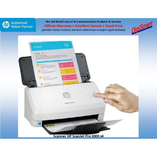 Jual Scanner HP ScanJet Pro 3000 s4 Sheet-feed Duplex ADF scanning ...