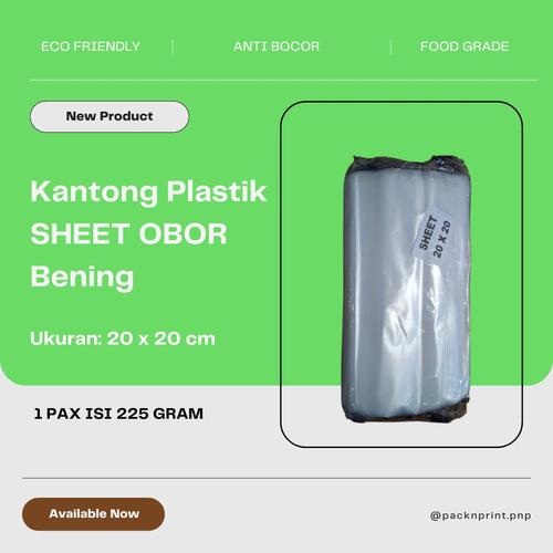 Jual Plastik Sheet Obor Anti Panas / Tahan Panas 20 x 20 - Kab ...