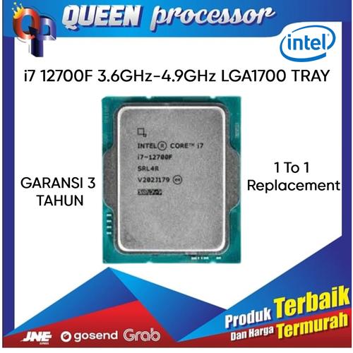 Jual PROCESSOR INTEL CORE I7 12700F TRAY 4.90 GHz Cache 25MB TRAY - 3 Tahun - Jakarta Pusat ...