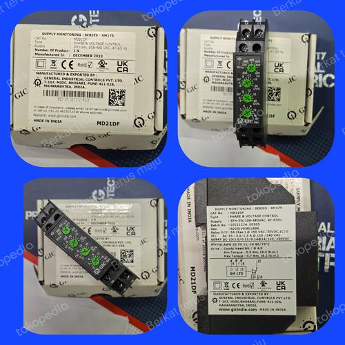 Jual Monitoring Relay -Under & Voltage Control type M21DF SM175 Merk ...