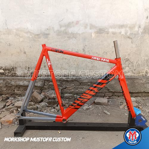 Jual Frame Only - Frame Sepeda Fixie Handmade Model Manila Animal KW ...