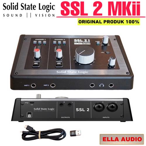 Jual SSL2 MKII Solid State Logic Audio Interface Soundcard Record Ssl2 ...