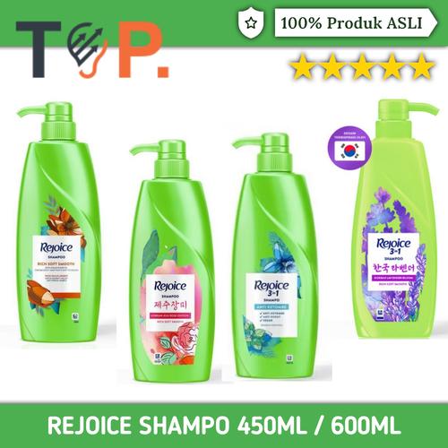 Promo Shampoo Rejoice Rich Soft Smooth 600ml / Shampo Rejoice Rich 600 ml - KOREAN LAV 450 - Kab ...