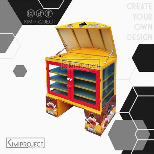 Jual Box Motor Roti keliling grobak motor desain suka suka makanan ...