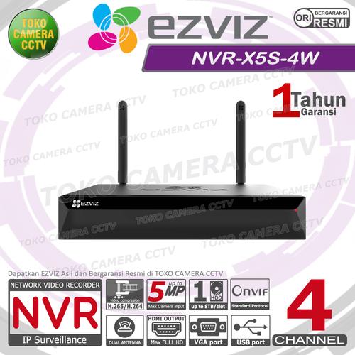 Jual EZVIZ NVR WIFI 4 CH RECORDER CCTV WIRELESS 4 CHANNEL - Jakarta ...