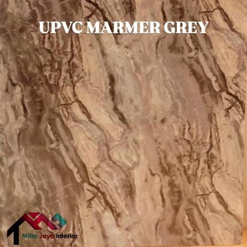 Jual Marmer lembaran pvc dinding upvc Grey / Lembar - Jakarta Pusat ...