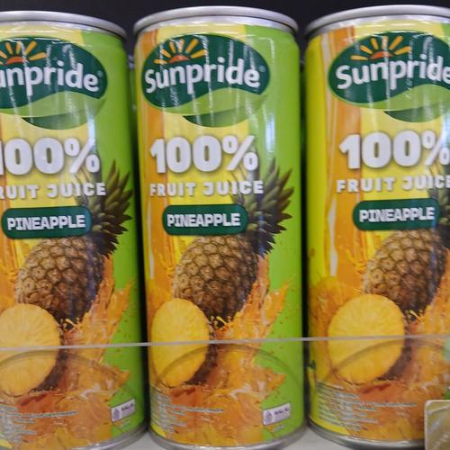 Jual sunpride jus nanas 3x 220 ml 100 %jus buah asli tanpa gula - Kota ...