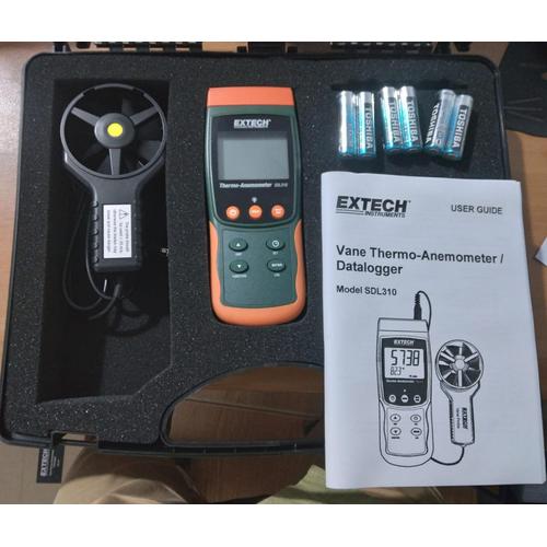 Jual Extech Vane Thermo-Anemometer/Datalogger with SD Card SDL310 ...