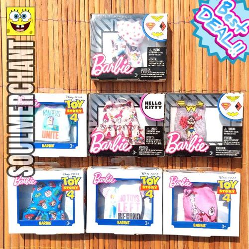Promo Baju Barbie Wonder Woman Toy Story Hello Kitty original Mattel ...
