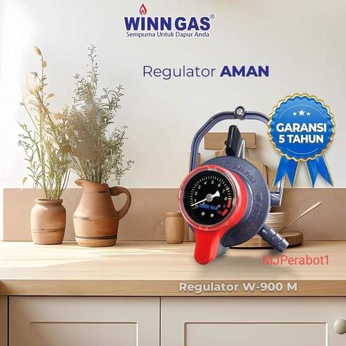 Jual WINN GAS W-900M Meter Regulator Gas Triple Lock Pengunci Ganda ...
