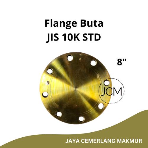 Jual Flange Las Buta JIS 10K STD 8" Inch / Blind Flange JIS 10K STD 8 ...