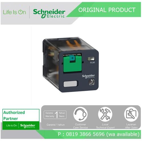 Jual ORIGINAL RUMC3AB2FD universal plug in relay HARMONY RUM 3 C/O 110 ...