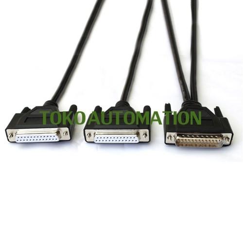 Jual DB25 Male to dual DB25 Female Y Kabel splitter adapter cable PW25 - Jakarta Utara - Puwei ...