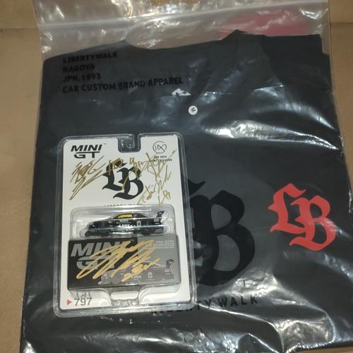 Jual Mini GT IMX 2024 ER34 LBWK Full Sign LBWK Team + Tshirt size M ...