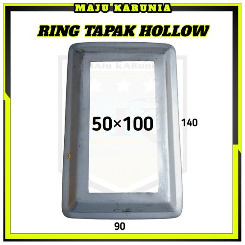 Jual Tapak Hollow 50×100 Besi Plat Besar, Ring besi Holow / Holo - Kota ...
