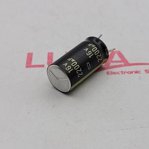 Jual ELCO 2200uF 16V nippon chemicon Capacitor Kapasitor Elektrolit ...
