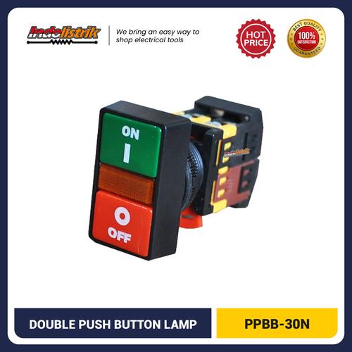 Promo Double Push Button Lamp TAB 30mm PPBB-30N - Barang Berkualitas - Murah - Jakarta Pusat ...