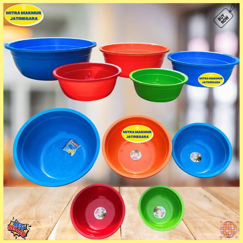 Jual BASKOM PLASTIK TEBAL NO 10 12 14 16 20 LION STAR / BASIN / WADAH ...