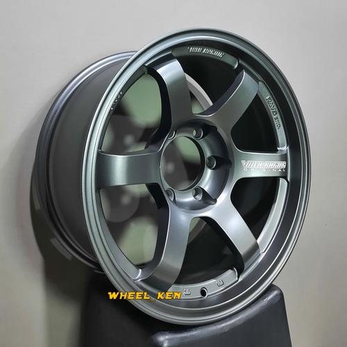 Jual VELG RAYS TE37 PROGRESSIVE RING 18X9 PCD 6X139 ET 0 MATT GUN METAL ...