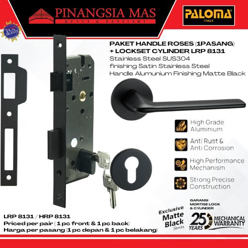 Jual PALOMA Gagang Pintu Door Handle Roses Set Alumunium LRP 8131 ...