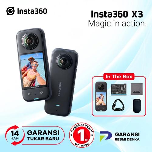 Promo Insta360 X3 Action Cam / Insta 360 ONE X3 Action Camera Original ...