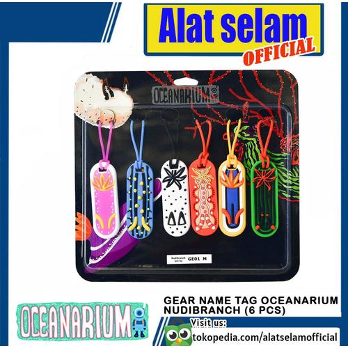 Jual Gear Name Tag Silicone Slot Gear Oceanarium Label Nama Penanda ...