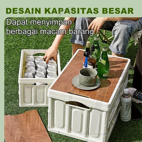 Jual Kotak Lipat Storage Box Outdoor Camping Keranjang Piknik Kotak ...