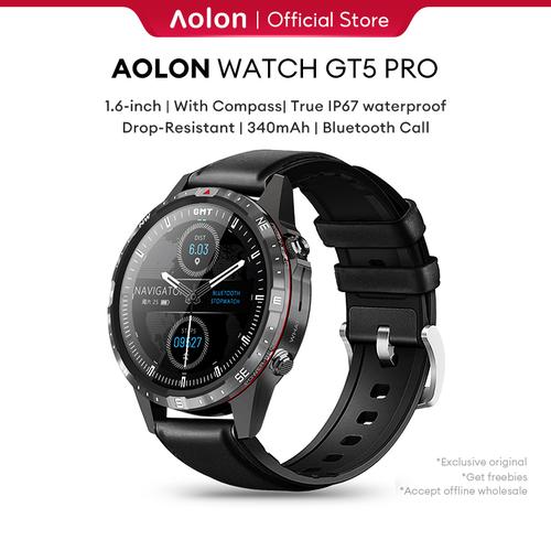 Promo Aolon Smartwatch GT5 PRO Compass 100+ Sport Modes Jam Running ...
