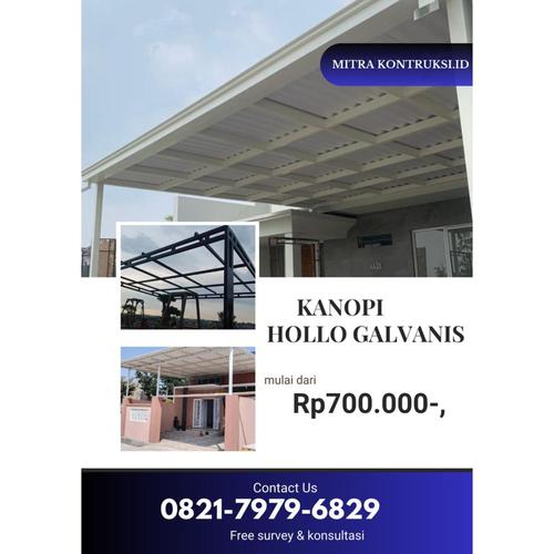 Jual KANOPI BESI HOLLOW ATAP ALDERON DOUBLE LAYER - Kab. Tangerang ...