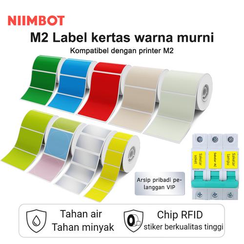 Jual NIIMBOT M2 Kertas Label Warna Murni, Label Nama Ukuran Harga ...