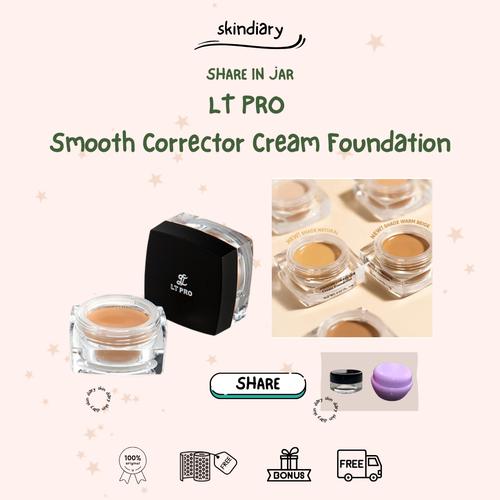 Jual Share in Jar LT PRO Smooth Corrector Cream Foundation 1g 2g 5g ...
