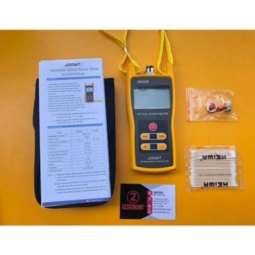 Jual Opm Joinwit Jw3208 Handheld -70-3Dbm Fiber Optik Power Meter ...