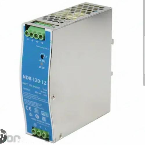 Jual Din Rail Power Suppy Single Output NDR-120-12/ NDR12012 10A 12VDC ...