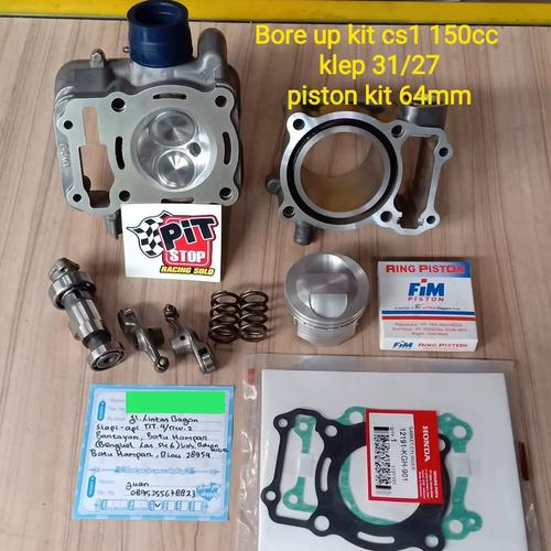 Jual bore up kit cs1 150cc bore up kit nova sonic 150cc - Kota ...