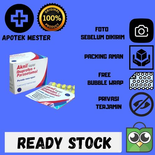 Jual Aknil Box 100' Kaplet Paracetamol - Jakarta Timur - apotek mester ...