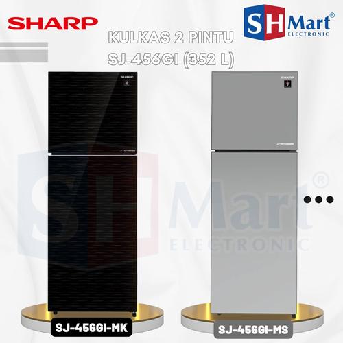 Promo KULKAS SHARP 2 PINTU INVERTER SJ-456GI-MK 352 Liter GARANSI RESMI ...