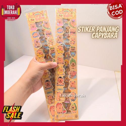 Jual STIKER CAPYBARA ANTI AIR STIKER PANJANG CAPYBARA LUCU UNIK IMUT ...