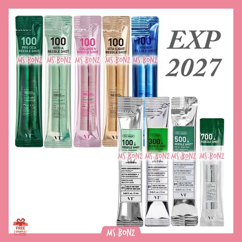 Jual VT COSMETICS Cica Reedle Shot 100 300 500 700 / Collagen / Pro Cica / Reti-A / Hydrop ...