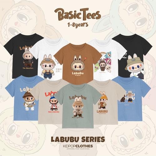Promo KIDPOP Kaos Anak The Monster Labubu Cotton 30S Premium Baju Anak ...
