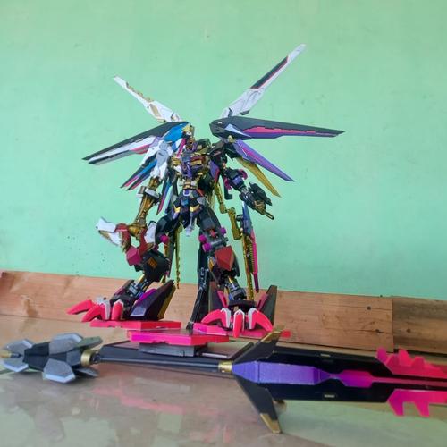 Jual MG 1/100 Barbatos Custom mix Zoid sturm tyran - Kab. Bandung Barat ...