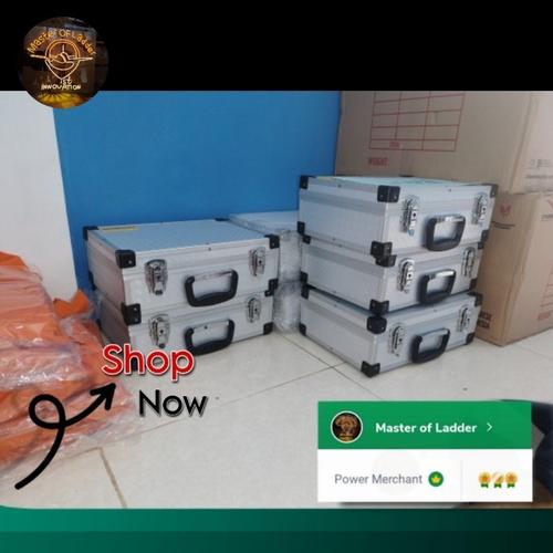 Jual Krisbow Koper Kotak perkakas 4 Sekat Alumunium Case Toolbox ...