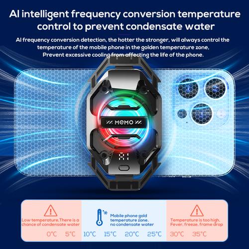 Jual MEMO DL20 PHONE COOLER AI CHIP RGB SEMICONDUCTOR PELTIER COOLER ...