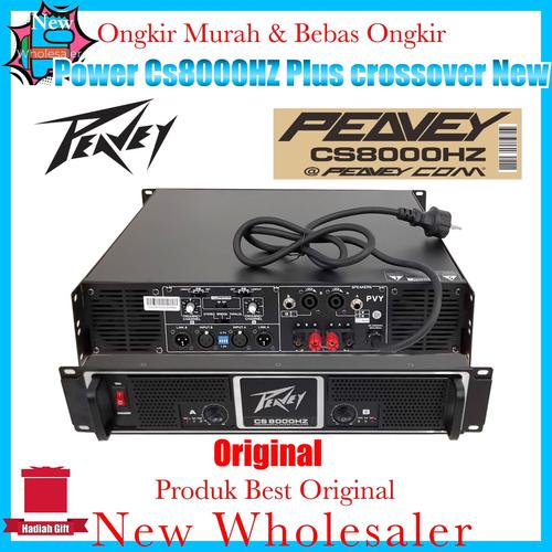 Jual powet Audio amplifier Peavey cs8000Hz Cs 8000 8 ohm produk baru ...