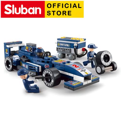 Promo Mainan Brick Sluban Mobil Balap Biru B0351 196pcs - Kota Bandung ...