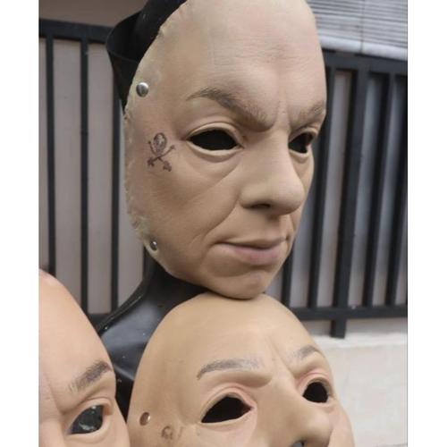 Jual Best seller topeng Slipknot Sid Wilson topeng wajah manusia topeng ...