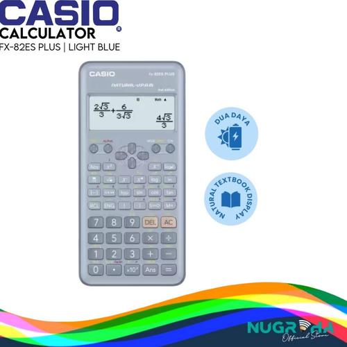Jual NEW Kalkulator Ilmiah CASIO FX 82ES PLUS 2nd Ed Scientific ...
