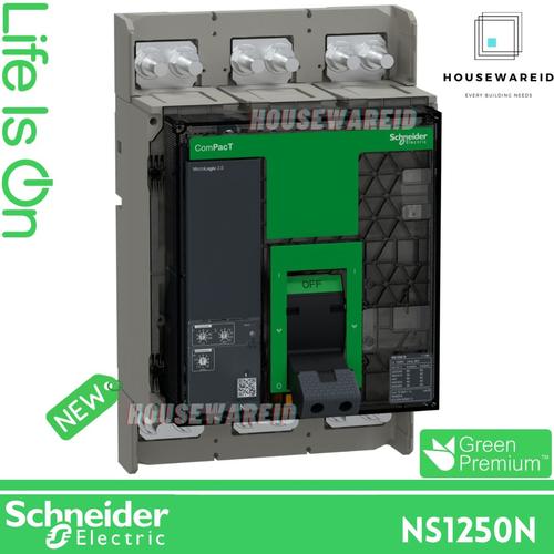 Promo MCCB 3p 1250a Schneider C125N320FM Original / MCCB 3 Phase 1250 ...